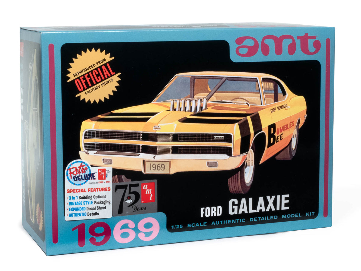 AMT 1969 Ford Galaxie Hardtop 1:25 Scale Model Kit – Auto World Store