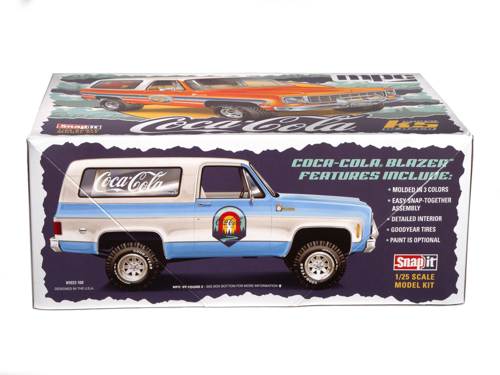 MPC Super Snap Chevy K5 Blazer Coke 1:25 Scale Model Kit | Auto World Store