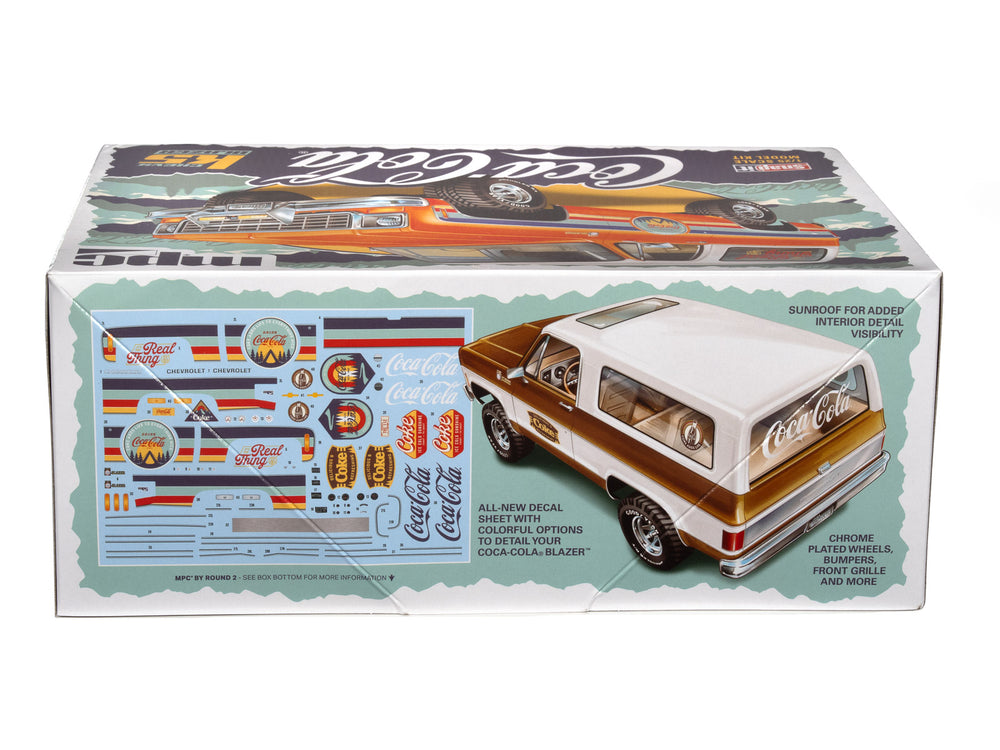 MPC Super Snap Chevy K5 Blazer Coke 1:25 Scale Model Kit | Auto World Store