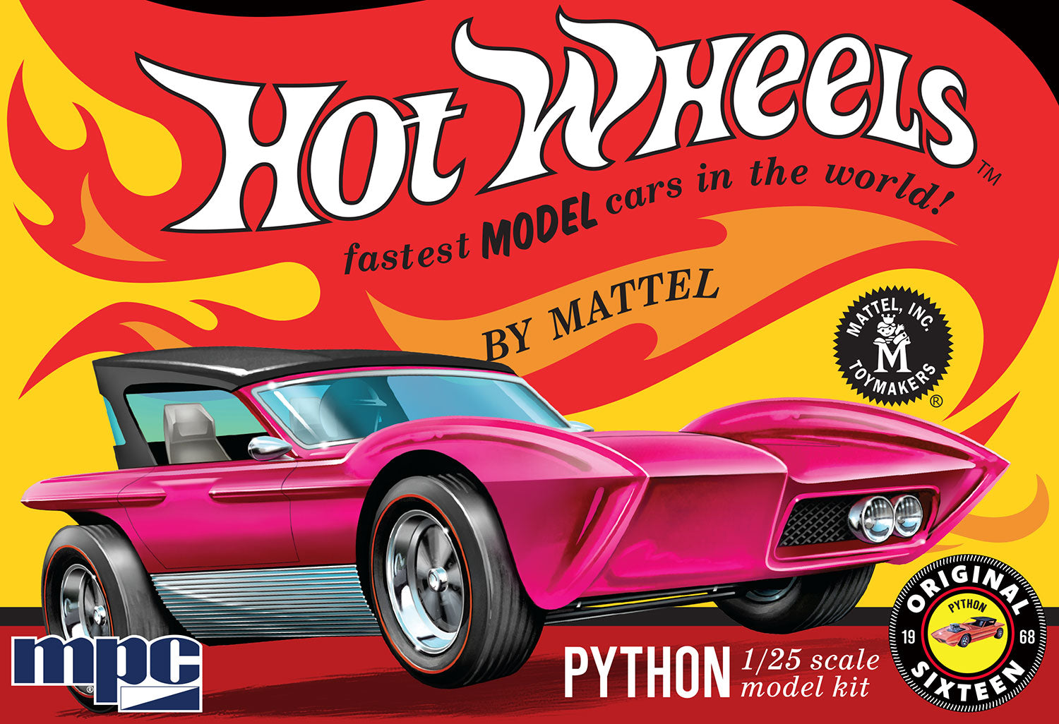 "PRE-ORDER" MPC Hot Wheels Python 1:25 Scale Model Kit (DUE JANUARY 20 ...