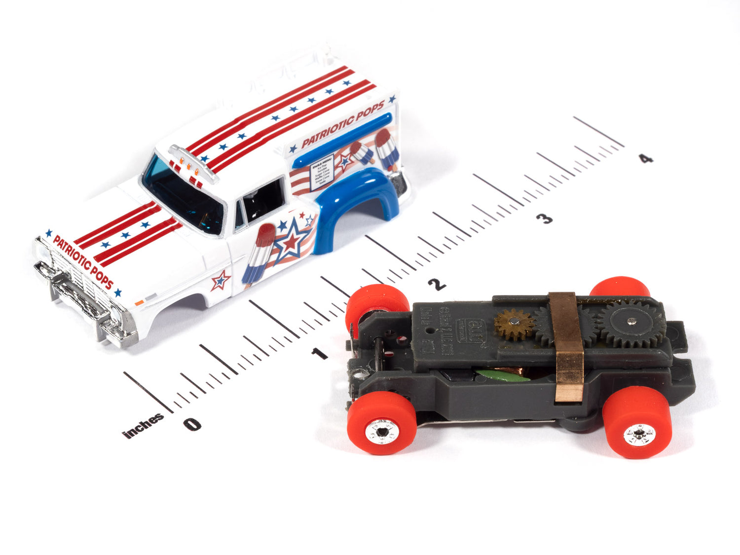 "PRE-ORDER" Auto World Thunderjet Ice Cream Truck Version A (White, Re ...