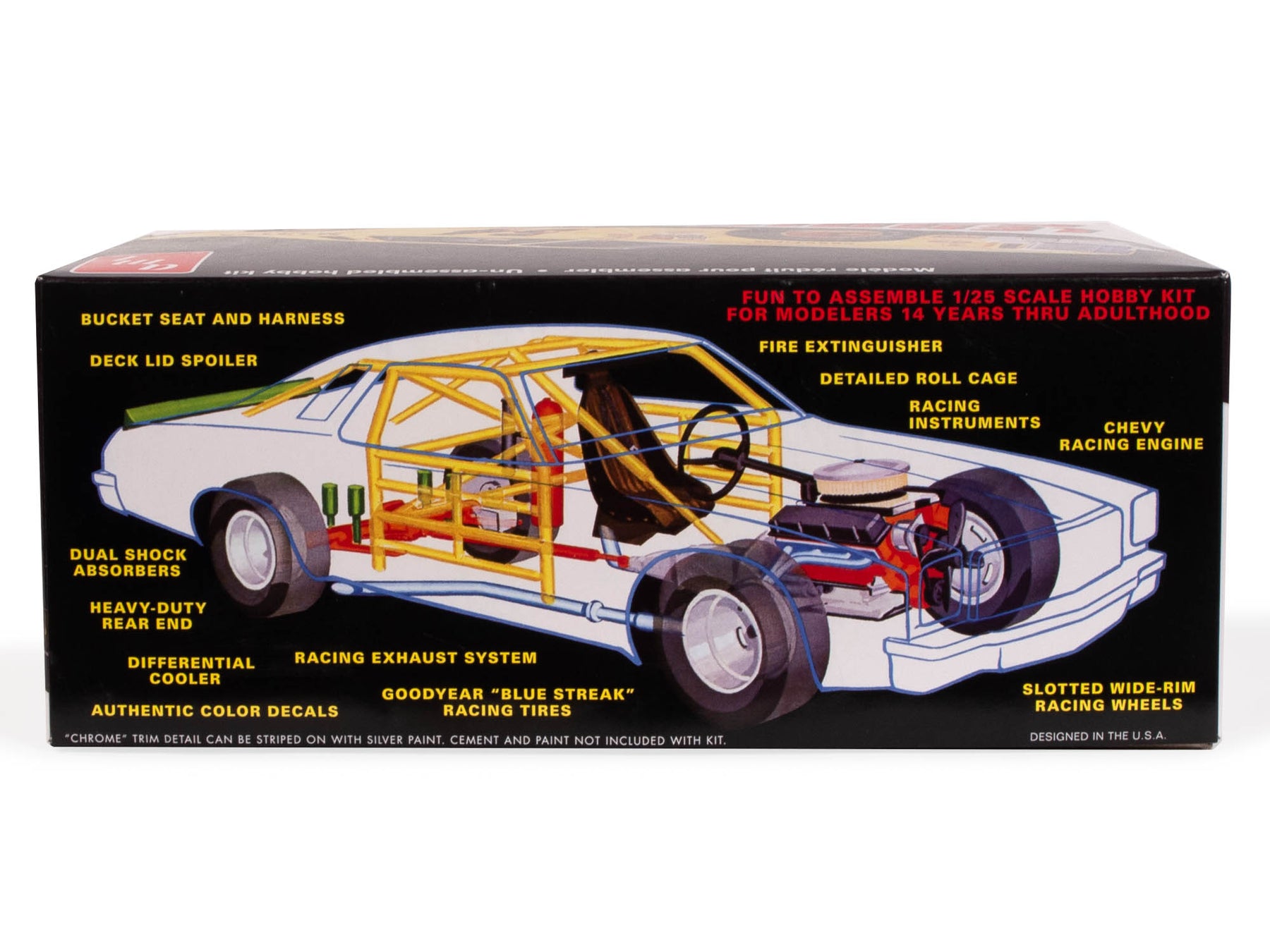 AMT Lennie Pond 1974 Chevy Malibu Stock Car 1:25 Scale Model Kit – Auto ...