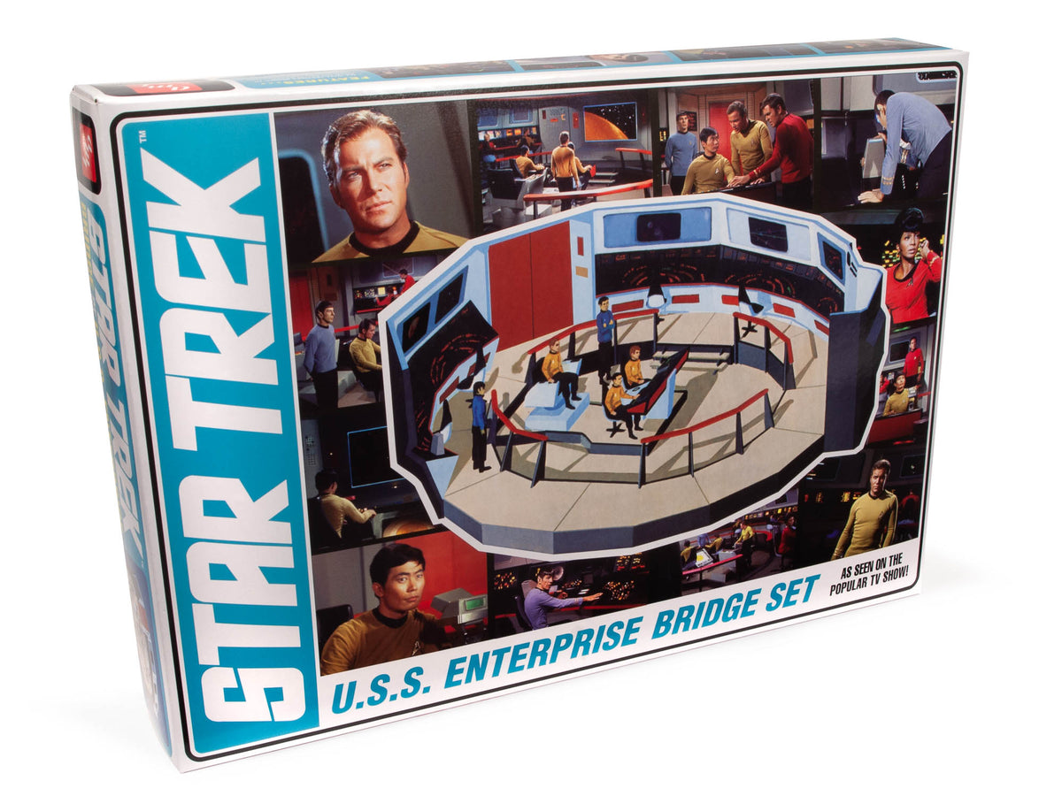 AMT Star Trek U.S.S. Enterprise Bridge 1:32 Scale Model Kit – Auto ...