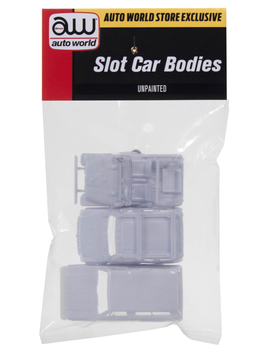 Auto World Xtraction '77 Blazer, '79 Jeep, '05 Hummer HO Scale Unpaint ...